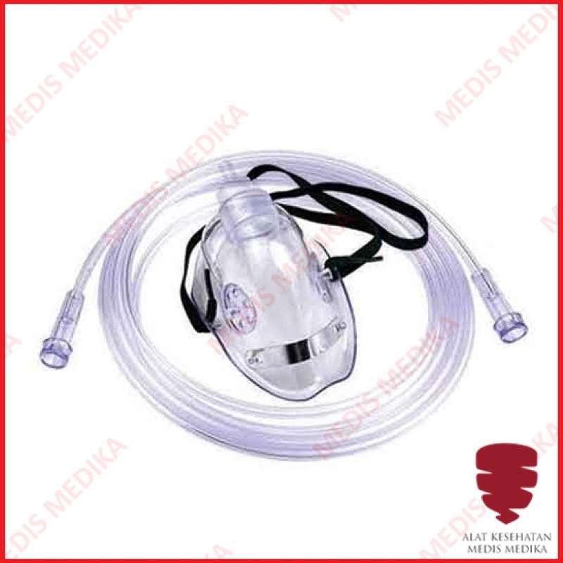 Jual Masker Oksigen L Dewasa Gea Alat Bantu Selang Penapasan Nasal ...