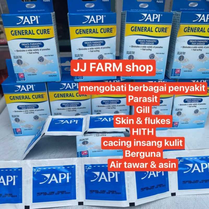 Promo Api Genetal Cure Hith Cacing Insang Kulit Parasit White Spot ...