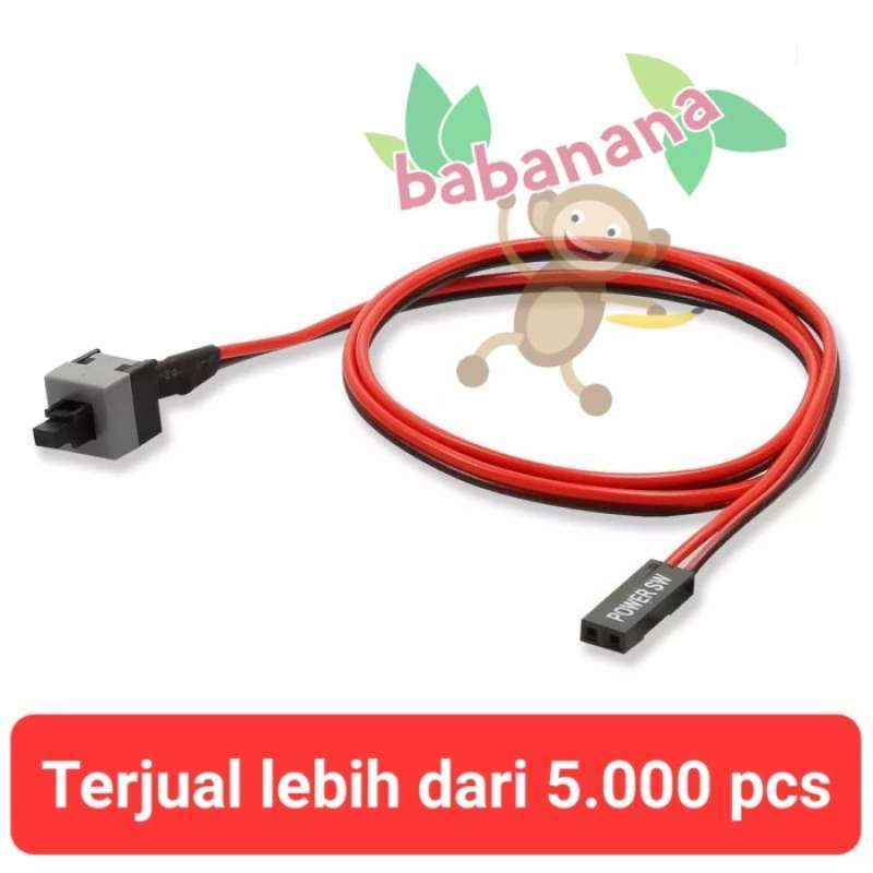 Promo Kabel Front Panel Switch Power Reset Button Untuk Pc Cpu Komputer ...