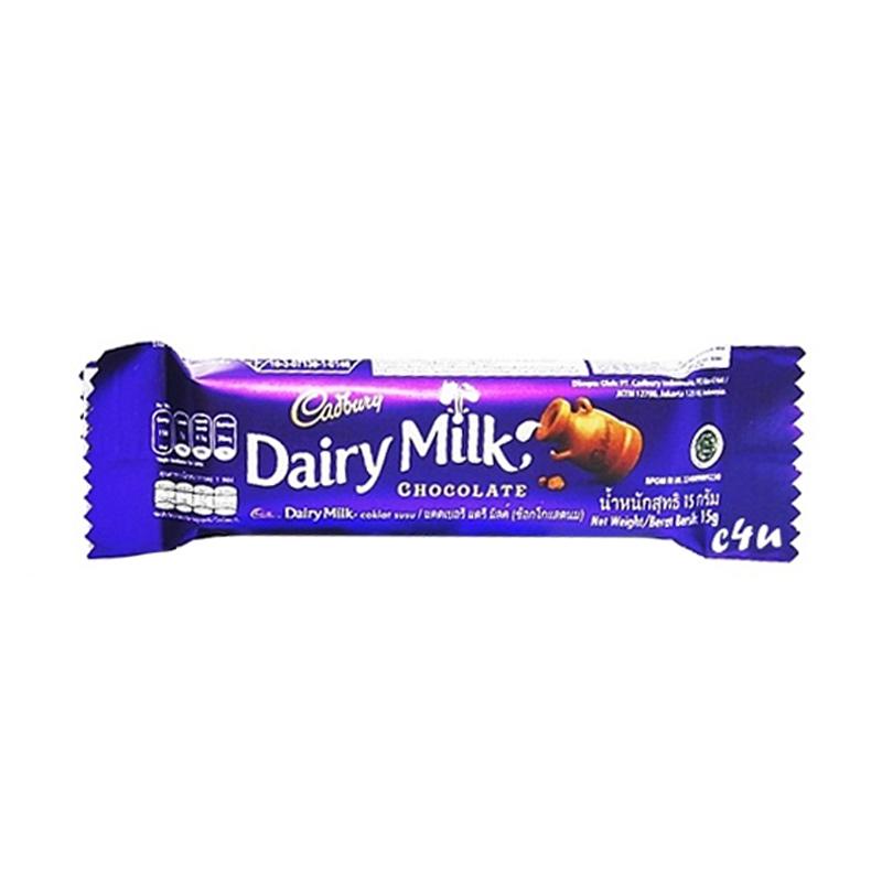 Jual Cadbury Dairy Milk MINI Cokelat [15 g] di Seller goodsnack ...