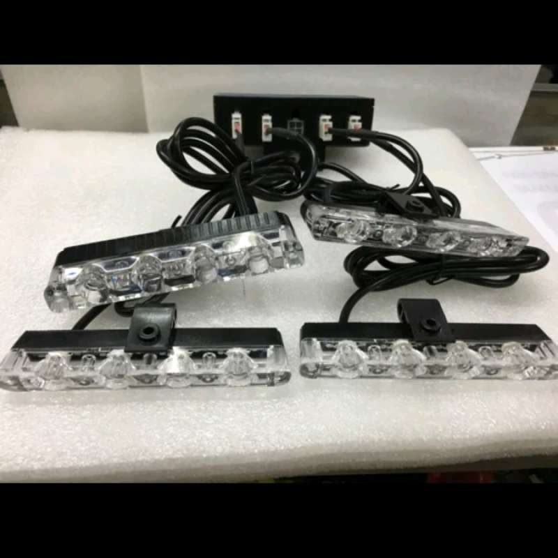 Jual lampu led strobo grill 4x4 federal mobil di Seller Inzhagi Store ...