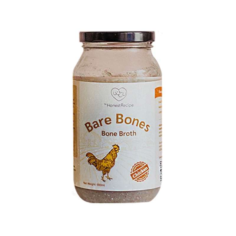 Jual The Honest Recipe Bare Bones Chicken Bone Broth For Dogs di Seller ...