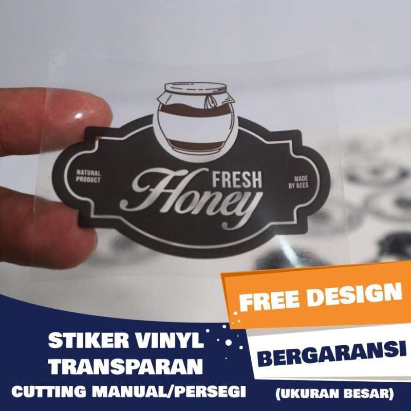 Jual Cetak Stiker Vinyl Label Kemasan Logo Online Shop Custom Ukuran ...
