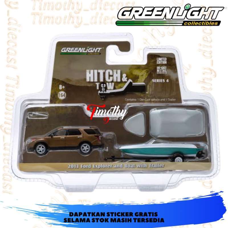 Promo Greenlight Hitch N Tow 2013 Ford Explorer N Boat With Trailer Limited Diskon 8% di Seller ...