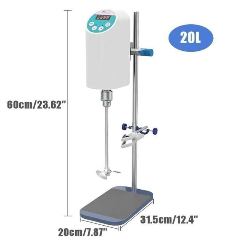 Jual Digital Overhead Stirrer Lab Electric Overhead Stirrer Lab Mixer ...