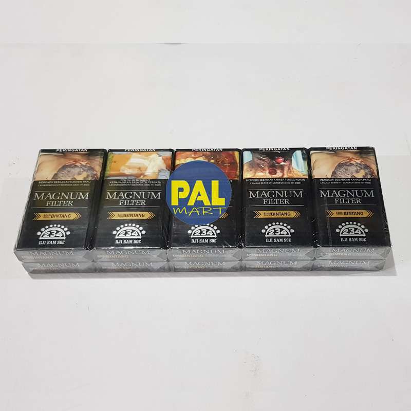Jual Dji Sam Soe Magnum Filter 12 Rokok [1 Slop / 10 Bungkus @ 12 ...