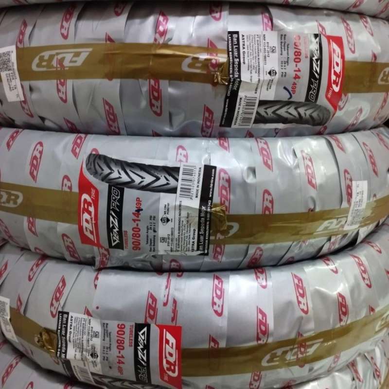 Jual Ban Luar Motor FDR 90/80-14 Genzi Pro Tubeless di Seller Kusuma ...