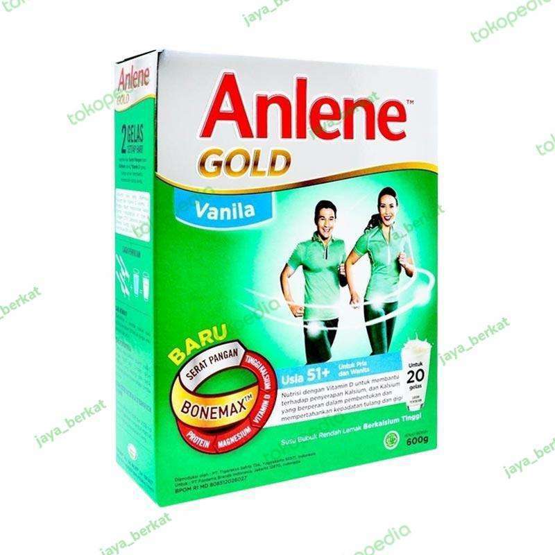 Jual Anlene Gold Vanilla Milk 600G di Seller jaya_berkat - Kota ...