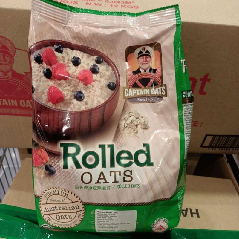 Jual Captain Oats Rolled Oats 800Gr di Seller jaya_berkat - Parung ...
