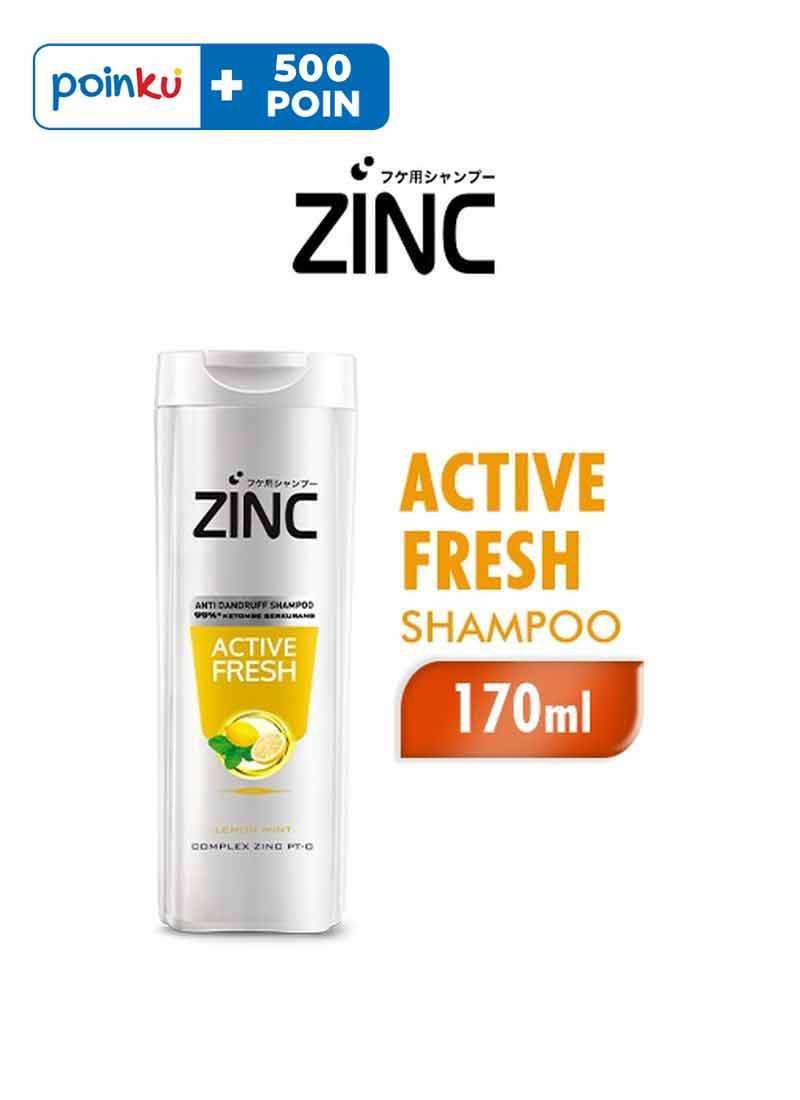 Jual Zinc Shampoo A/K Active Fresh Lemon Mint 170 ml di Seller ...