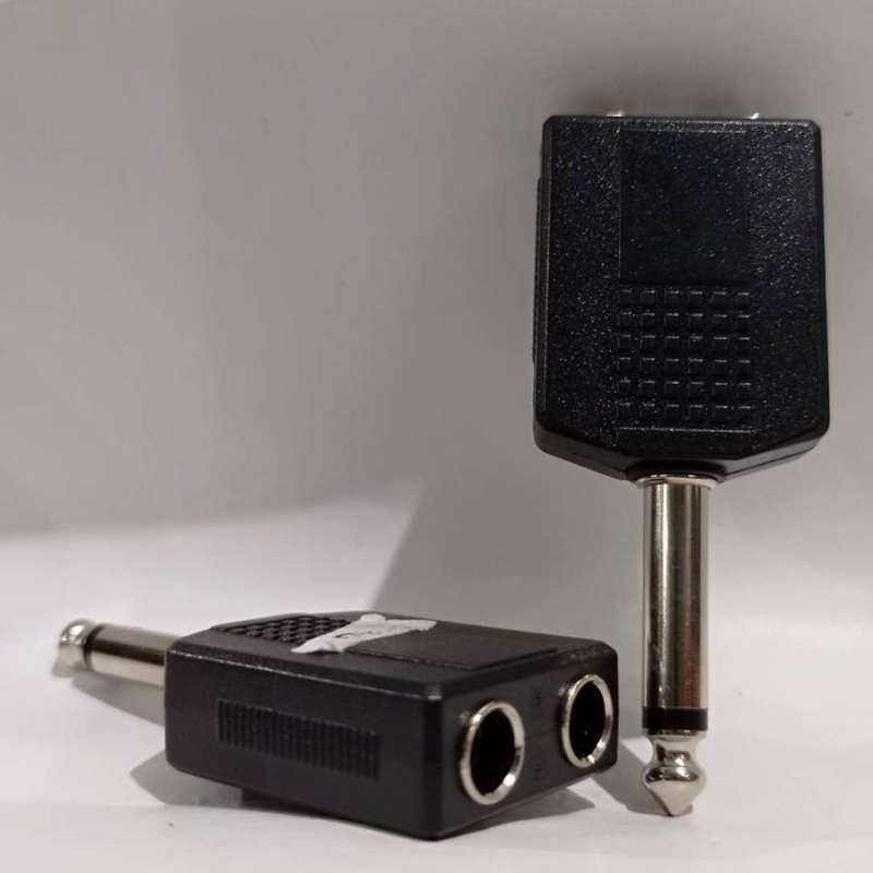 Jual Jack Splitter Akai Mono Male To 2 Female Di Seller Diona ...