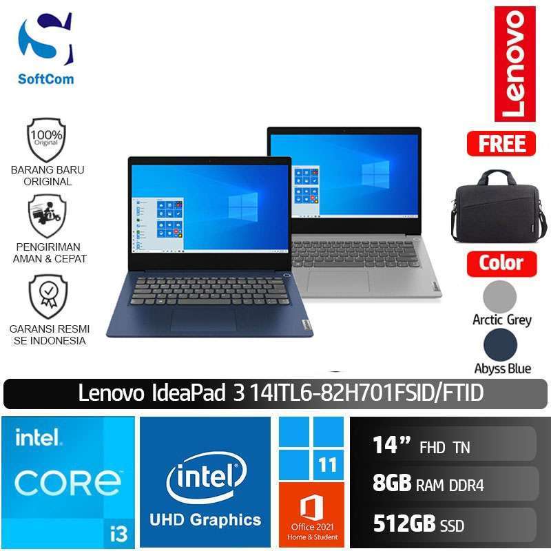 Jual Lenovo Ideapad Slim I Itl Fsid Ftid Notebook Core I G Gb Gb Ssd Win
