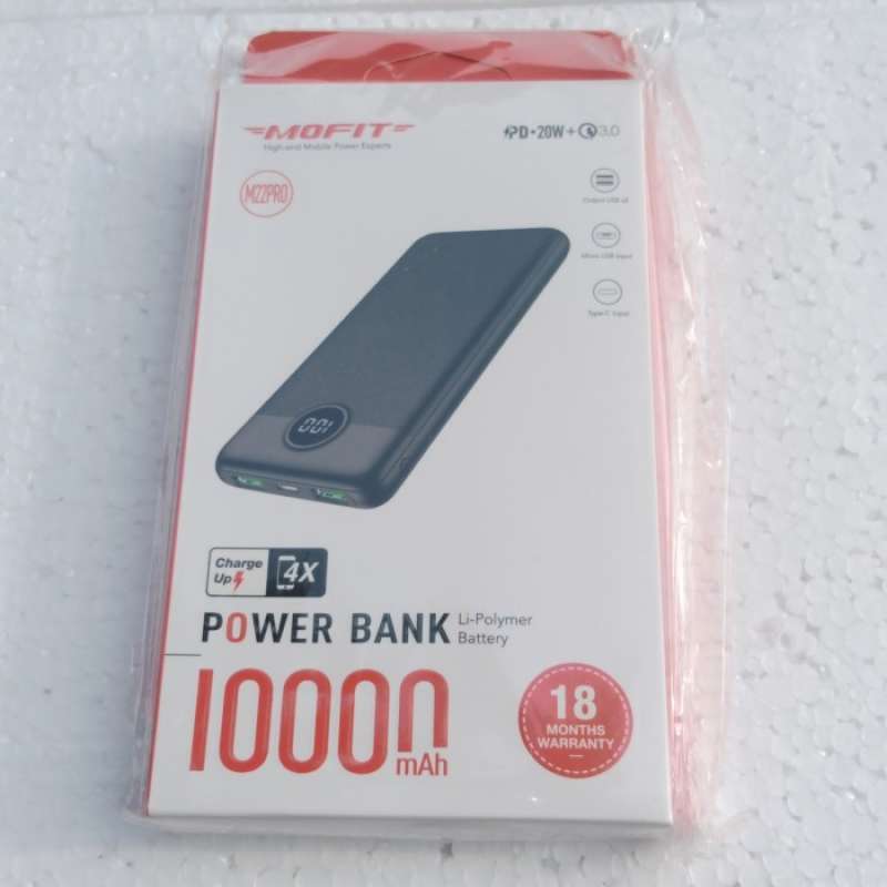 Promo powerbank mofit M22 pro fast charging power delivery PD 3.0 ...
