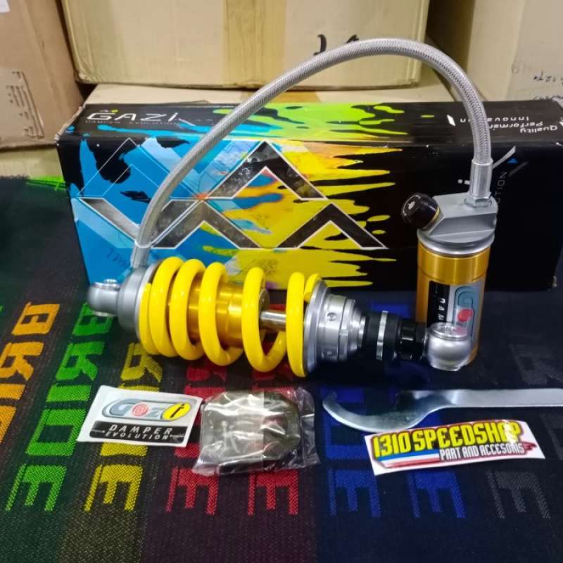Promo SHOCKBREAKER GAZI TABUNG PISAH WARNA KUNING SONIC 125, NINJA RR ...