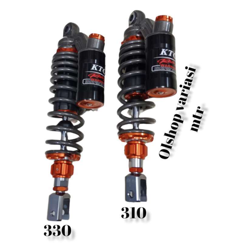 Jual shock ktc single tabung gray uk310~330 shock semua motor matic di ...