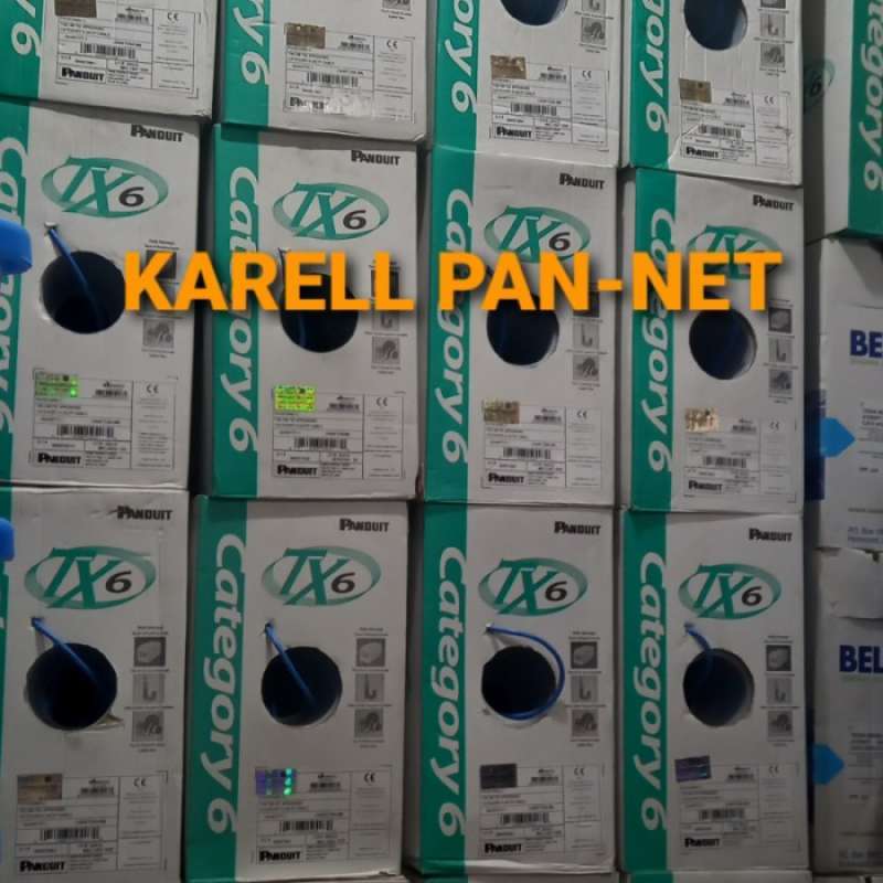 Promo Kabel Utp Panduit Cat 6 Tx / Kabel Lan Panduit Cat6 Diskon 13% di Seller Ghazlan Store ...