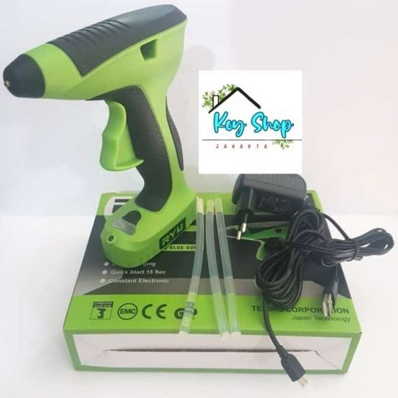 Jual Mesin Lem Bakar Baterai Ryu Rcg-7 Hot Glue Gun Cordless By Tekiro ...