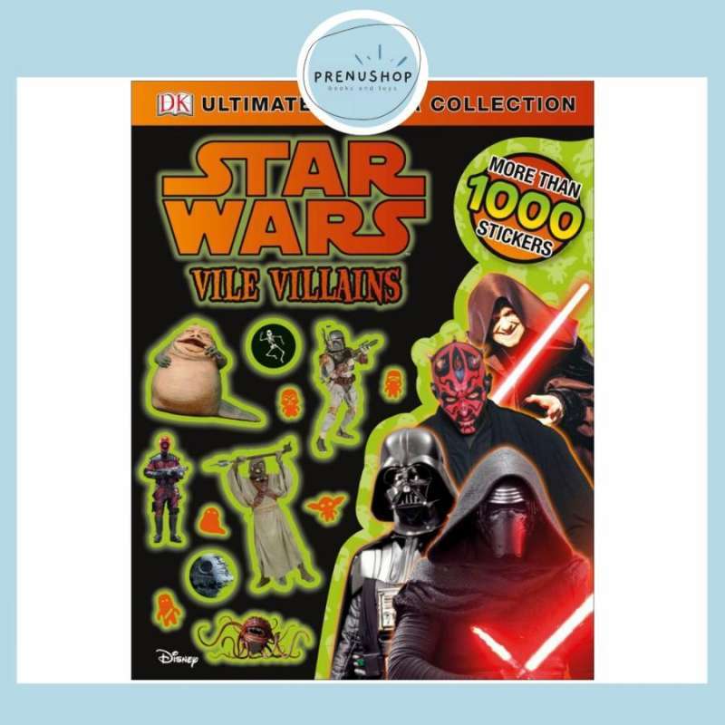 Jual DK Star Wars Ville Villains Ultimate Sticker Collection / Buku ...
