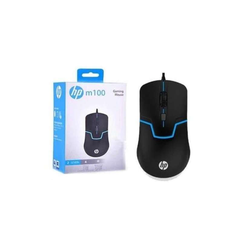 Jual HP Gaming Mouse USB M100 Original - Mouse Gaming HP M 100 di ...