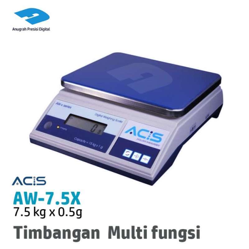 Promo Timbangan Acis Aw-7.5x, Kapasitas 7.5 Kg Ketelitian 0.5 G Diskon 13% Di Seller Lamih Store ...