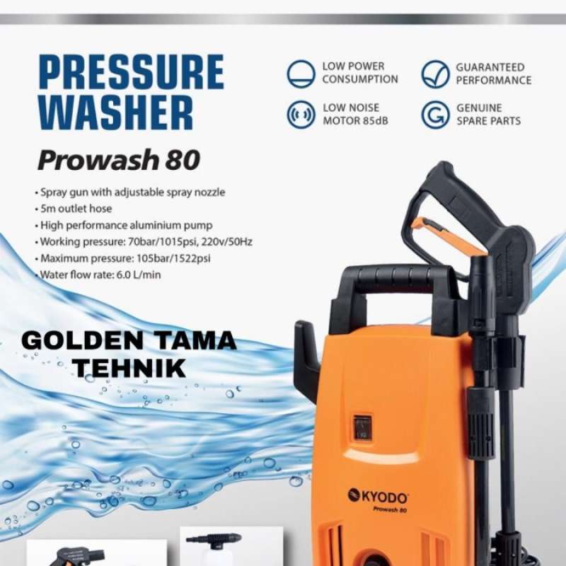 Promo Jet Cleaner Kyodo Prowash 80 / Alat Steam Cuci Motor Dan Mobil di ...
