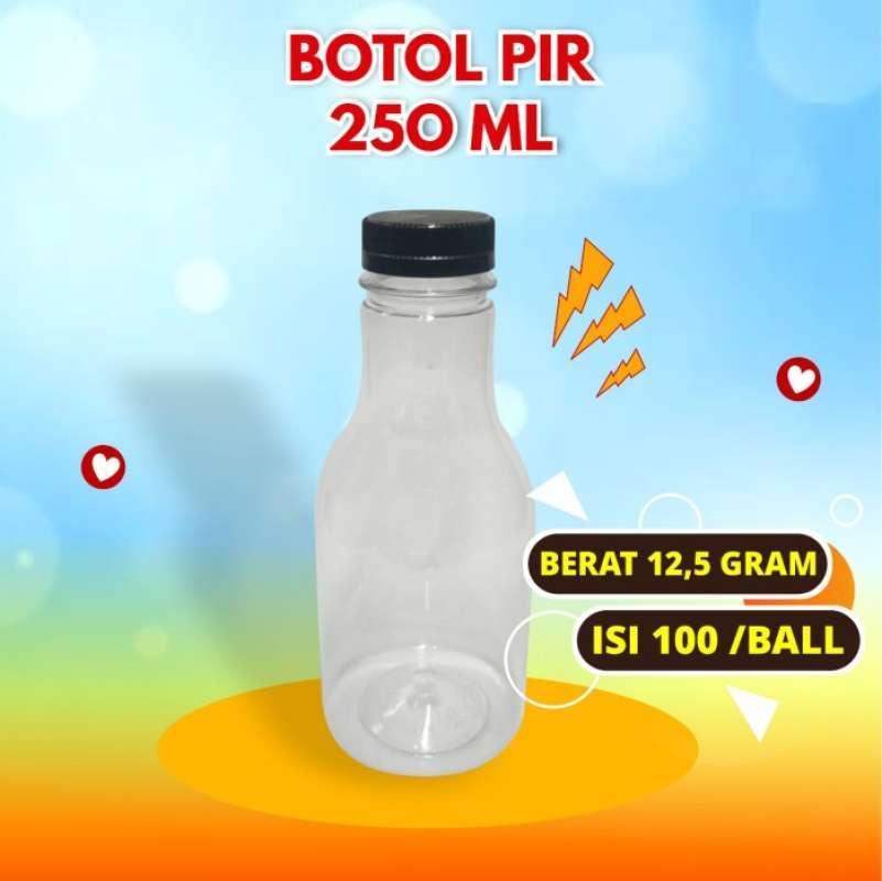 Promo botol pir 250 ml / botol cikita 250ml isi 50pcs - free packing ...