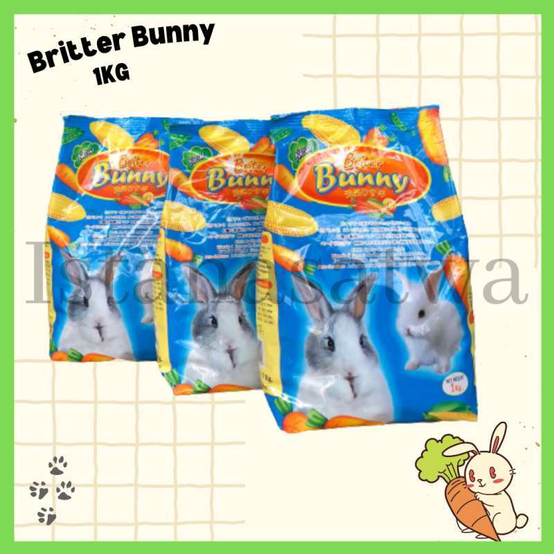 Jual Briter Bunny 1kg Rabbit Food - Pakan Pelet Kelinci di Seller ...