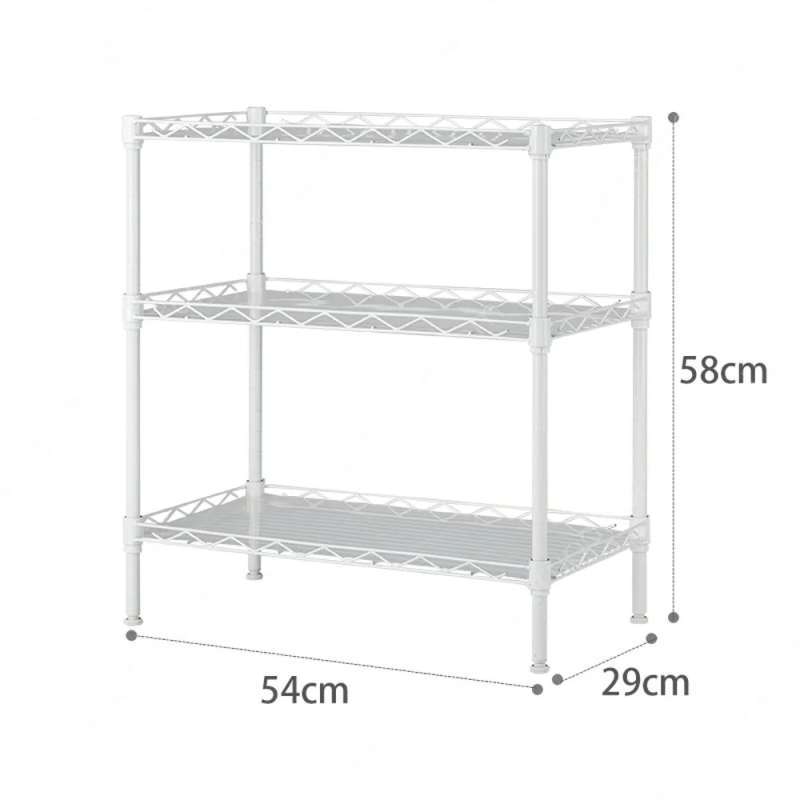 Jual Krisbow Rak Siku Besi Kawat Gudang 3 Tingkat 54x29x58 Cm Di Seller ...