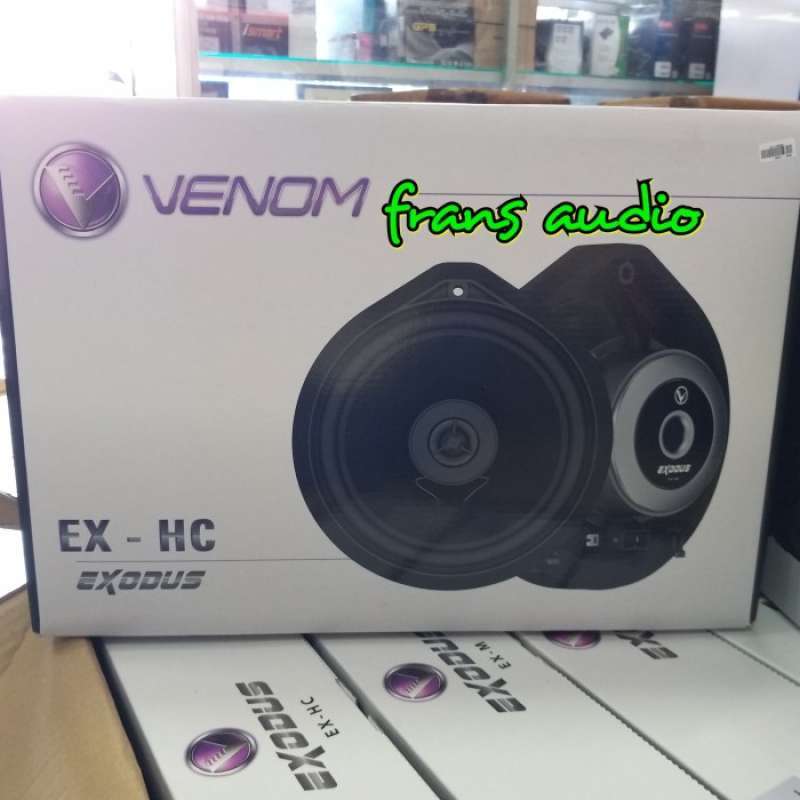 Jual Speaker Venom Exodus EX HC speker Coaxial 2way Venom Exodus Honda ...