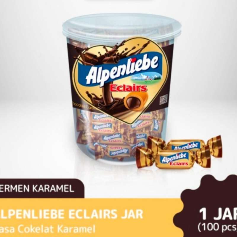 Jual Permen Alpenliebe Eclairs 100Pcs di Seller siliwangikreo - Kota ...