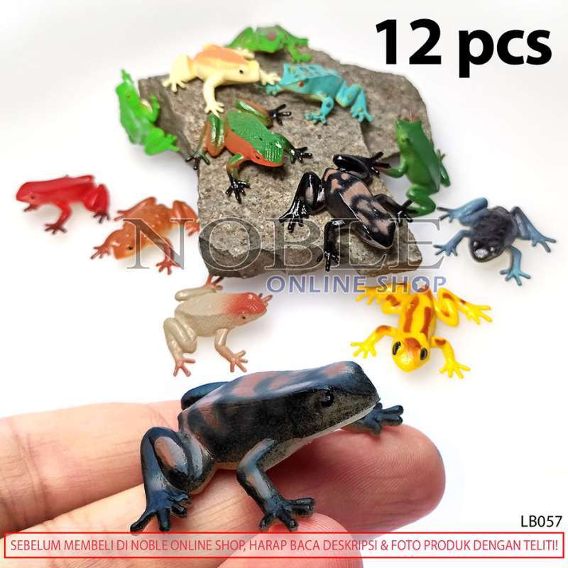 Promo Frog Kodok Katak Amphibia Figure Dunia Hewan Amfibi Animal World ...