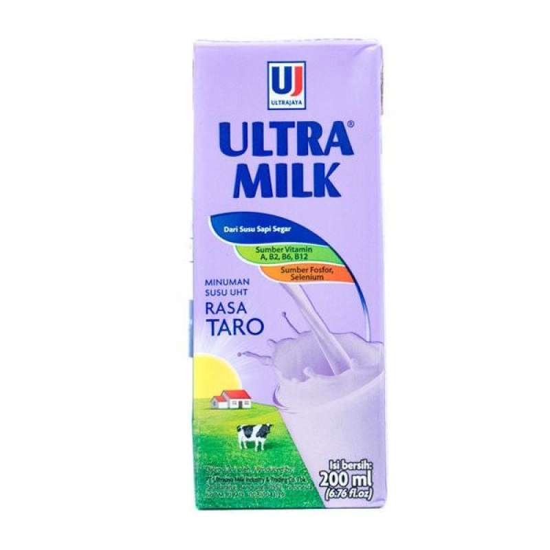 Jual Ultra Milk Susu UHT Taro 200 ml di Seller Happy Fruit Jakarta - Meruya Utara (Ilir), Kota ...