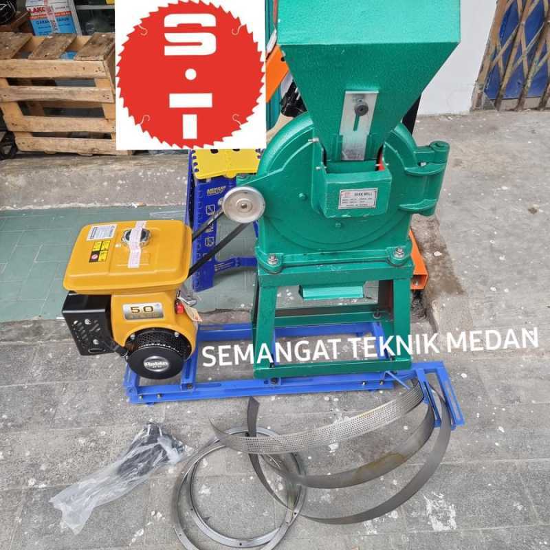 Jual FFC-23 FFC23 MESIN GILING GILINGAN TEPUNG EY20D ROBIN 5HP LENGKAP ...