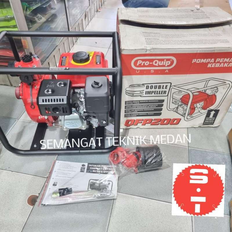 Jual Qfp200 Mesin Bensin Pompa Air Pemadam Api Water Pump 2 2 Inch ...