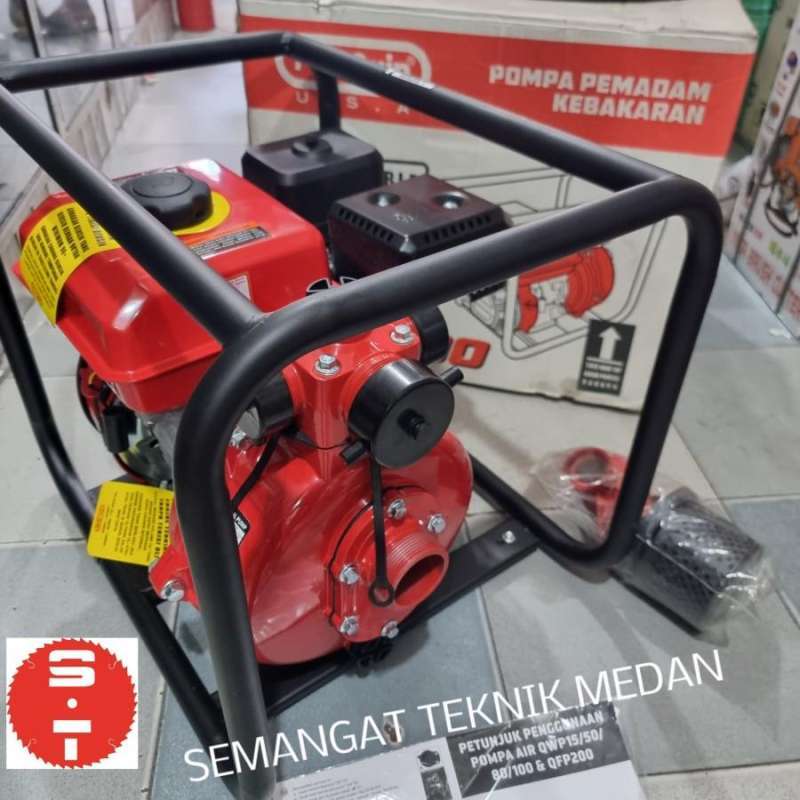 Jual Qfp200 Mesin Bensin Pompa Air Pemadam Api Water Pump 2 2 Inch ...