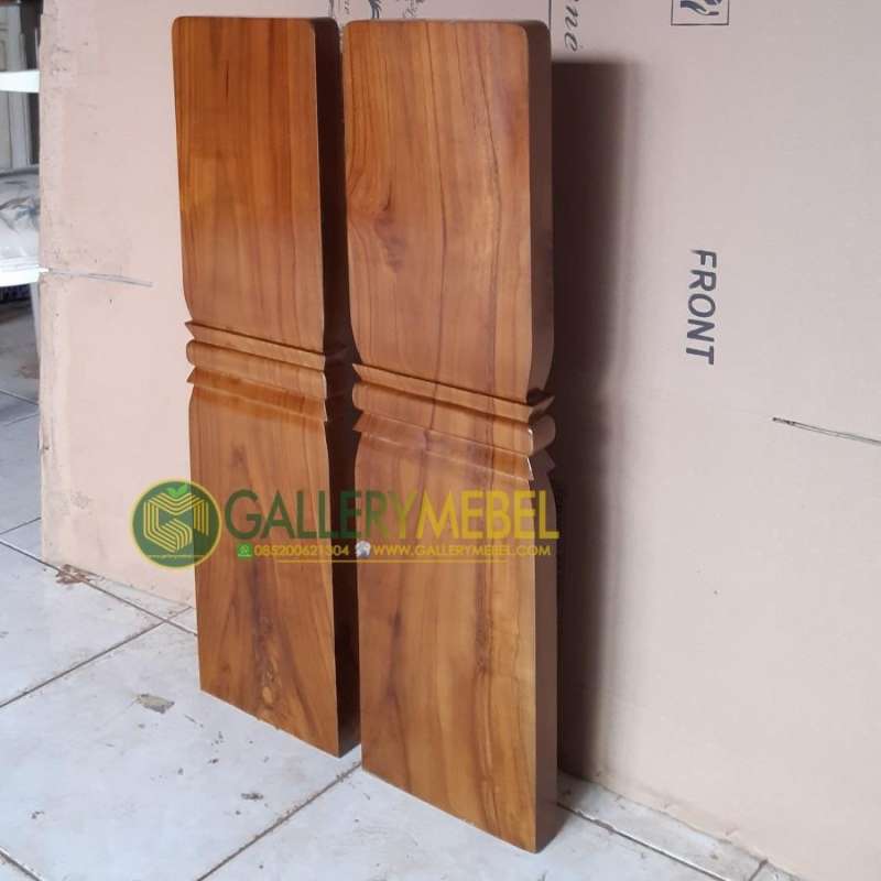 Jual Patok Nisan Kayu Jati / Nisan Kayu Untuk Laki-Laki / Papan Patok ...