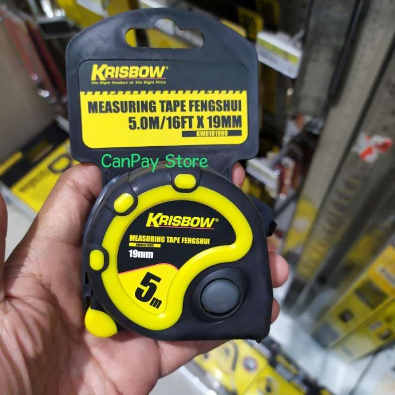 Jual Meteran 10 Meter Krisbow Original Murah - Harga Diskon Mei 2024 ...