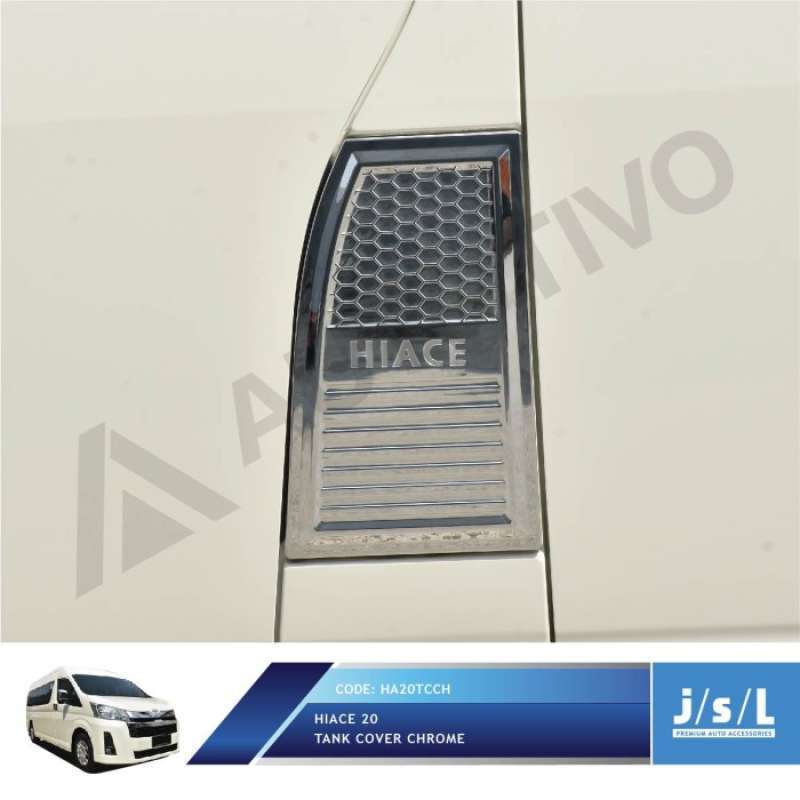 Jual JSL Tank Cover Chrome HIace 20 Tutup Tangki Chrome di Seller Gasta ...