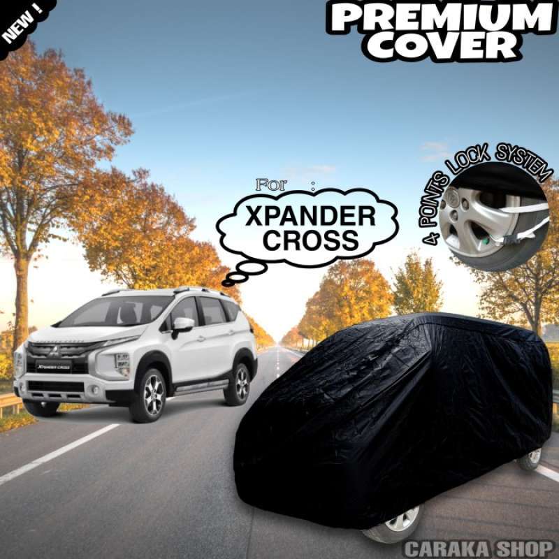 Jual Sarung Mobil Xpander Cross Hitam Polos Body Cover Xpander Cross Di ...