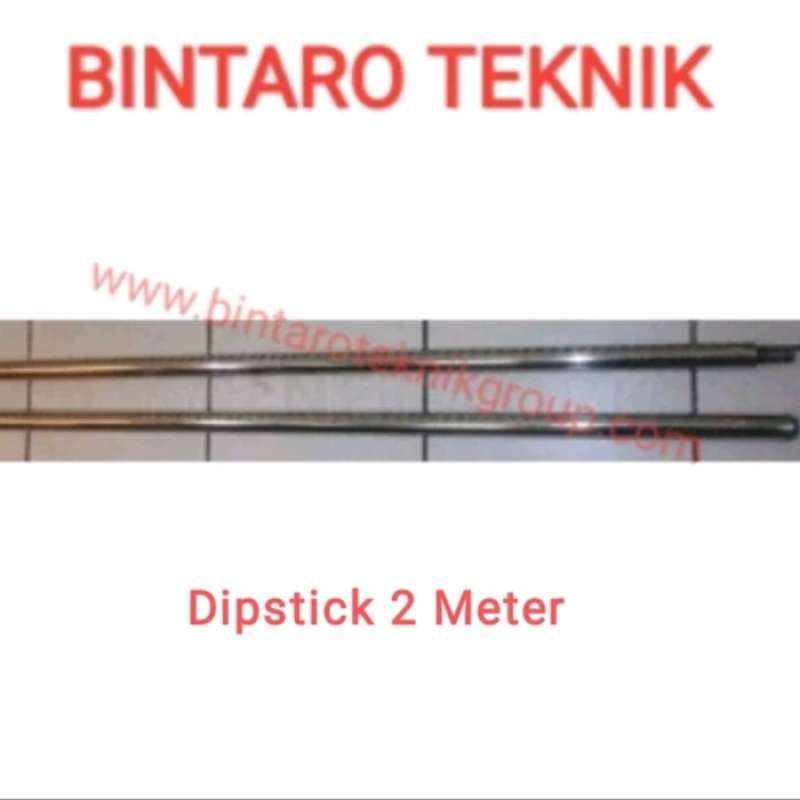Promo Dipstik Stik Ukur 2Meter Alat Ukur Spbu Pertashop Dipstick Stick ...
