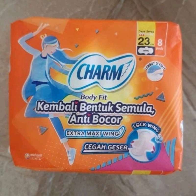 Jual 1 Dus = 60pack x 8pad CHARM BODY FIT 8p ||1 dus is 60 PACK @8pad wing di Seller Chiuustore ...