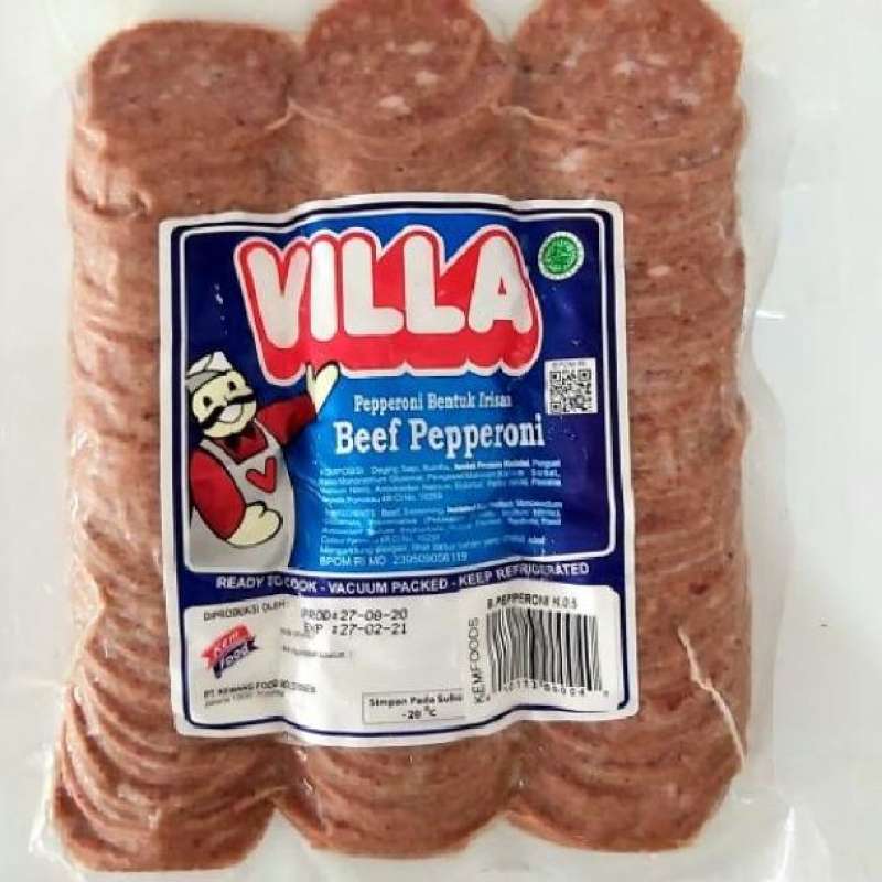 Jual Beef Pepperoni / Daging Asap Villa Kemasan 1Kg di Seller ...