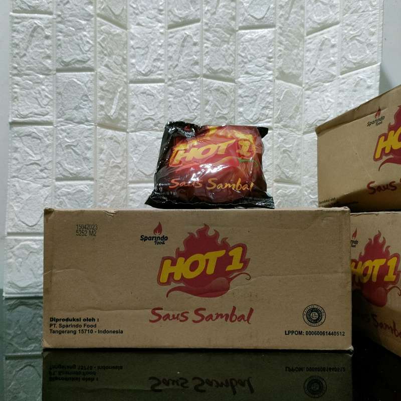 Jual HOT 1 SAUS SAMBAL SACHET 1 DUS ISI 20 SACHET di Seller JAGAT FROZEN FOOD - Grogol Utara ...