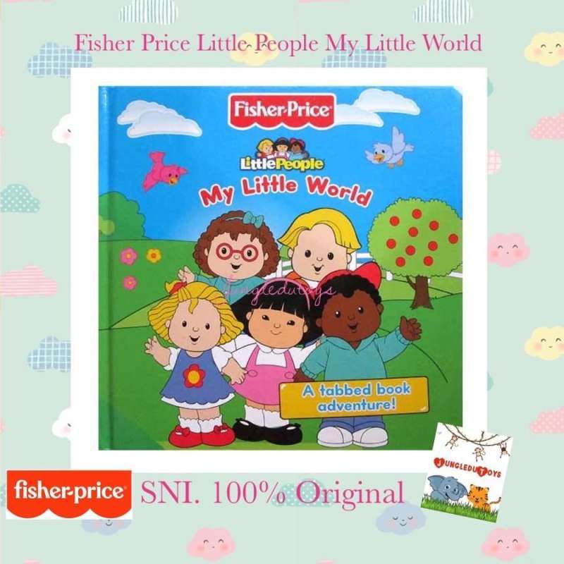 Jual Fisher Price Little People My Little World Original Board Book di ...