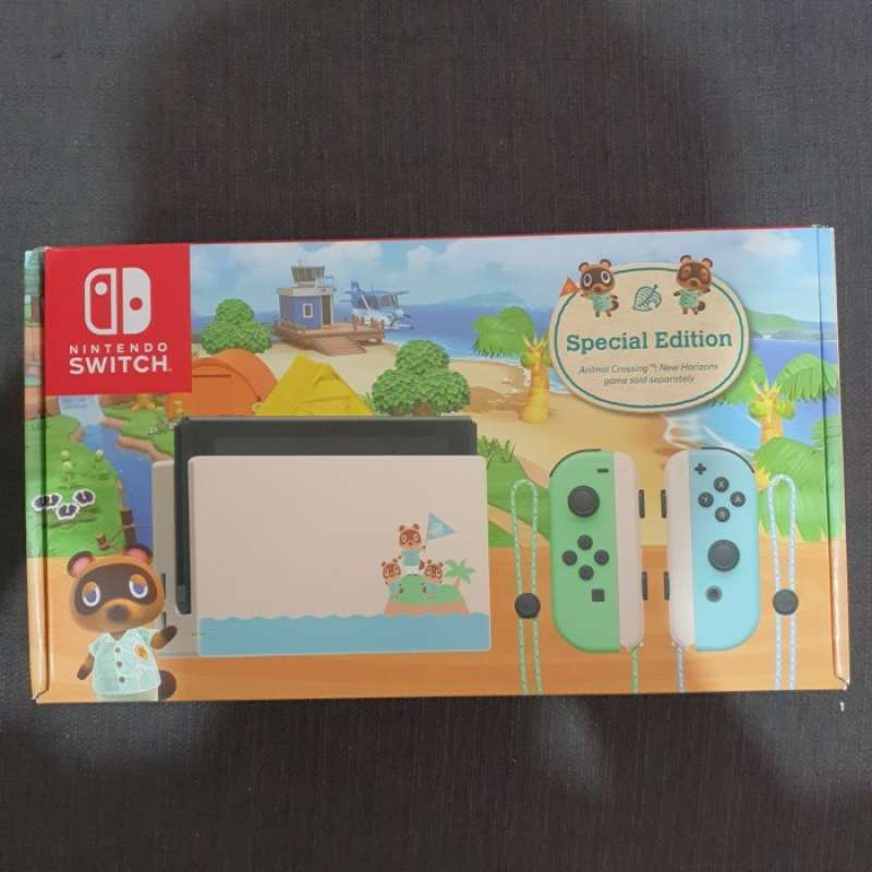 Promo Nintendo Switch V2 Animal Crossing Edition Diskon 3% di Seller ...
