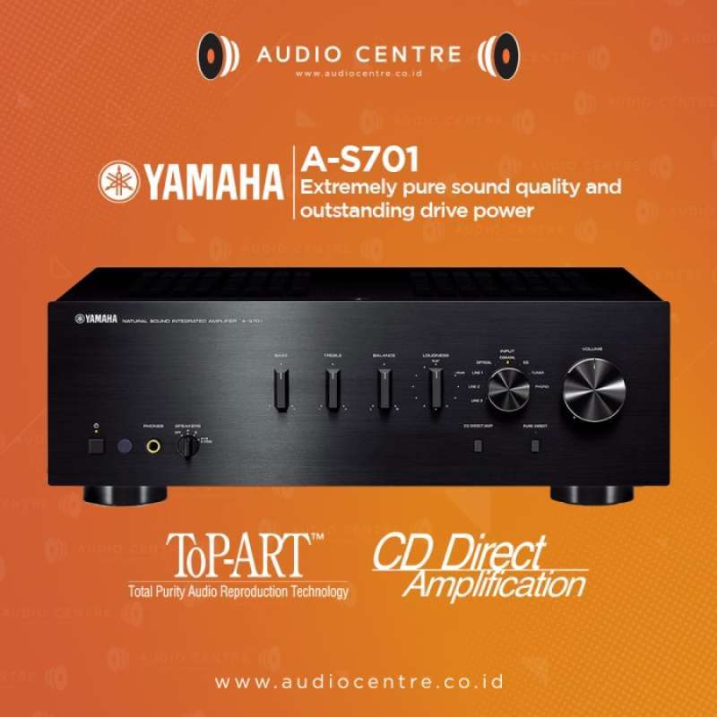 Jual Yamaha AS-701 AS 701 Stereo Integrated Amplifier di Seller MMT ...