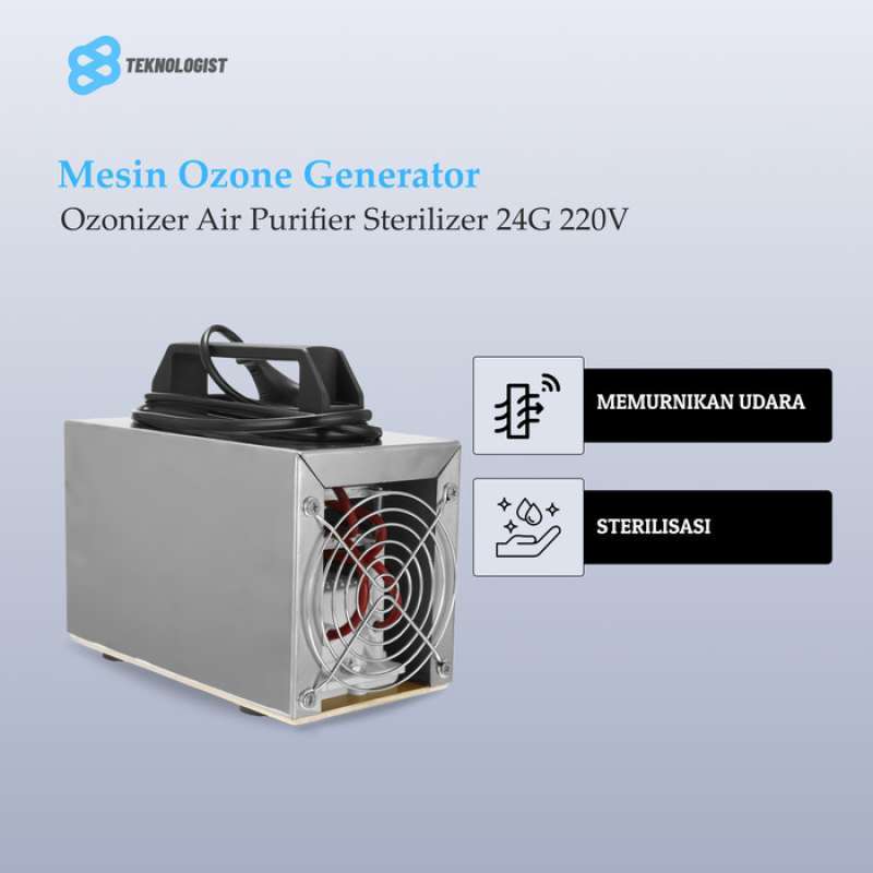 Jual Mesin Ozone Generator Ozonizer Air Purifier Sterilizer 24G 220V di Seller Smartans - Kapuk ...