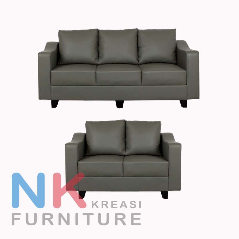 Promo Sofa Kursi Set Kursi Ruang Tamu Kantor Minimalis 3+2 Seater ...