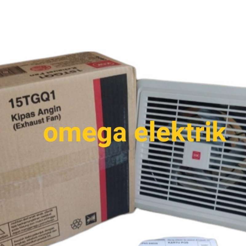 Jual KDK EXHAUST FAN PLAPON 6 INCH / KDK 15TGQ / KDK EXHAUST FAN di ...
