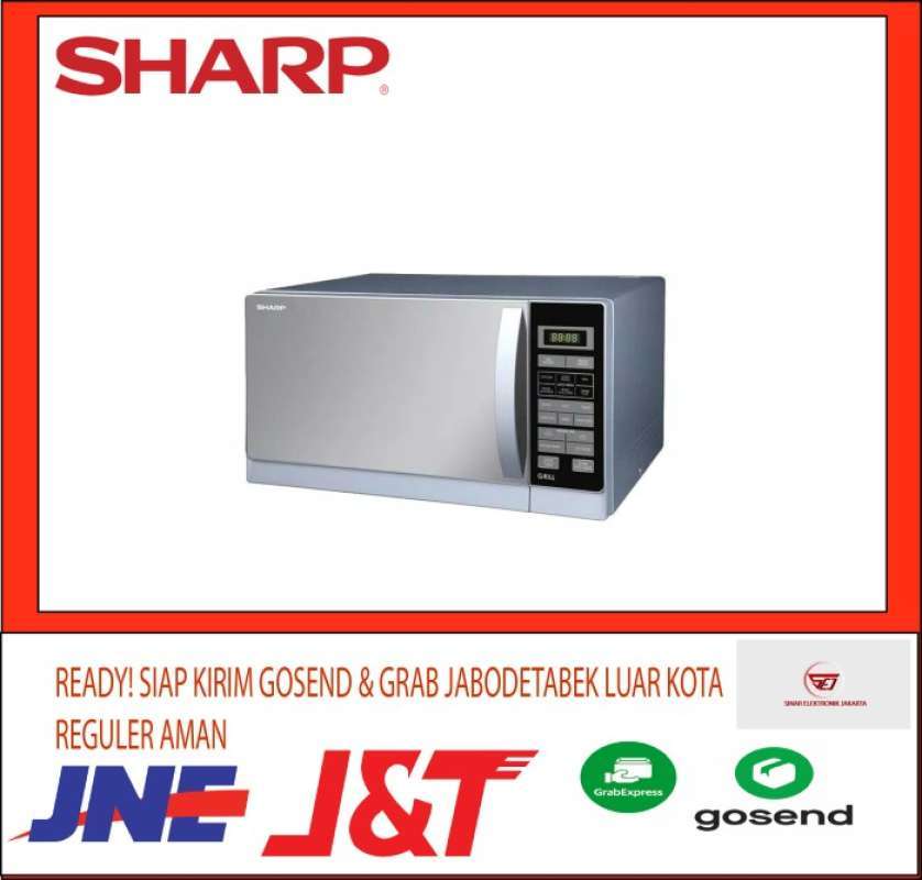 Jual SHARP Microwave Oven R-728(W)-IN. Kapasitas 25 L. BARU BERGARANSI ...
